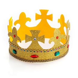 buttinette Krone "König" für Kinder und Erwachsene