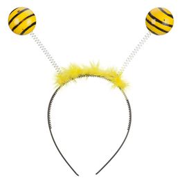 buttinette Haarreif "Biene" mit Marabu-Besatz