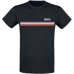 Electric Callboy Stripe T-Shirt schwarz in L