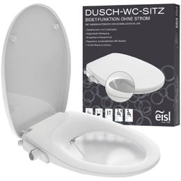EISL® Eisl Dusch-WC-Sitz Bidet Einsatz, Absenkautomatik, Schnellverschluss, weiß