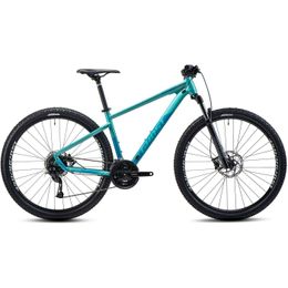 GHOST Mountainbike Kato Universal AL, 27 Gang Shimano Alivio RD-M3100 Schaltwerk, Kettenschaltung, grün