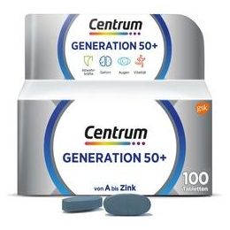 GlaxoSmithKline Centrum Generation 50+ Tabletten 100 St