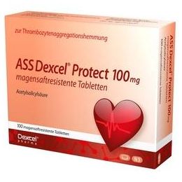 Dexcel Pharma ASS Dexcel Protect 100 mg magensaftres.Tabletten 100 St