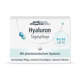 Dr. Theiss Naturwaren Hyaluron Tagespflege riche Creme LSF 15 50 ml