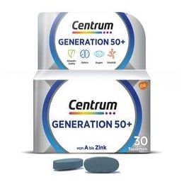 GlaxoSmithKline Centrum Generation 50+ Tabletten 30 St
