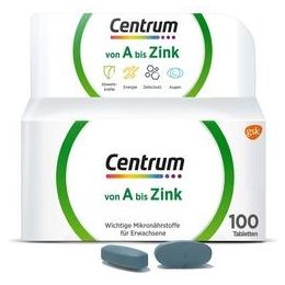 GlaxoSmithKline Centrum A-Zink Tabletten 100 St