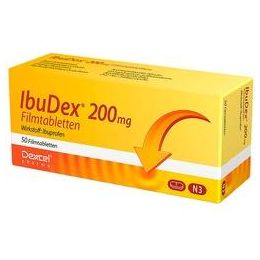 Dexcel Pharma Ibuprofen Ibudex 200 mg Filmtabletten 50 St