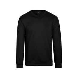 TRIGEMA Sweatshirt »Sweatshirt« schwarz 152 152 Sweat-Qualität