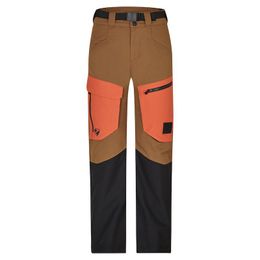 Ziener Skihose »AKANDO« braun 116 - EURO-Größen EURO-Größen 116 funktionelle Skihose mit integriertem Gürte (Regular Fit)