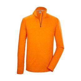 Killtec Langarmshirt &raquo;KSW 95 MN LS SHRT&laquo; orange M M Funktionsshirt mit Stehkragen