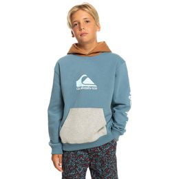 Quiksilver Kapuzensweatshirt »Omni Logo Block« Provencial 14(155-164cm) 14(155-164cm) Umweltfreundliches Material: Mischgewebe...