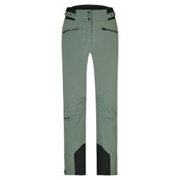 Ziener Skihose »TILLA« graugrün 38 - EURO-Größen EURO-Größen 38 funktionelle und wattierte Damen Skihose (Slim Fit)