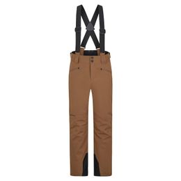 Ziener Skihose »AXI« braun 104 - EURO-Größen EURO-Größen 104 funktionelle, wattierte Skihose + annehmbare Träger