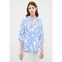 Eterna Longbluse »REGULAR FIT« hellblau 36 36 Steh-Kragen