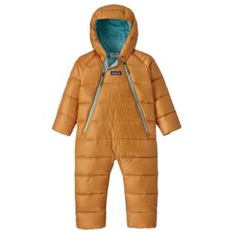 Patagonia - Infant's Hi-Loft Down Sweater Bunting - Overall Gr 18-24 Months orange