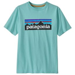 Patagonia - Boy's Regenerative Organic Certification Cotton P- - T-Shirt Gr XS türkis