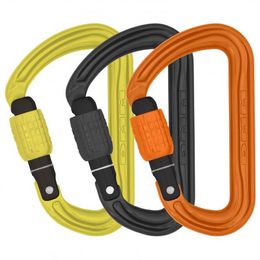 Dmm - Shadow - Verschlusskarabiner Gr Screwgate (3-Pack) grün/lila