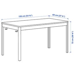 IKEA IDÅSEN Untergestell f Tischplatte