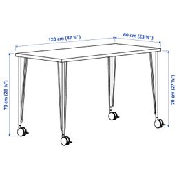 IKEA LAGKAPTEN / KRILLE Schreibtisch