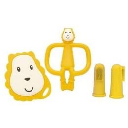 Matchstick Monkey Beißring / Zahnungshilfe / Beißspielzeug für wundes Zahnfleisch Starter Set