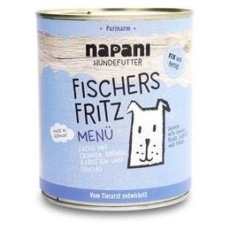 Menü für Hunde Fischers Fritz mit Lachs und Quinoa 800 g