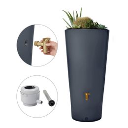 4rain VASO 2in1 Regenspeicher 220L graphitegrau