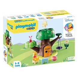 Playmobil 71316 1.2.3 & Disney: Winnies Ferkels Baumhaus Spielset, Mehrfarbig