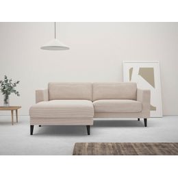 Home Affaire Ecksofa Amancey, mit Komfortschaum, beige