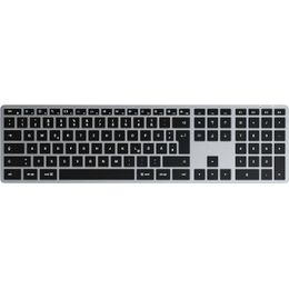Satechi Slim X3 Bluetooth Keyboard-DE (German) Tastatur, grau