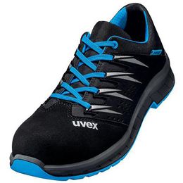 Uvex 2 trend Halbschuhe S1P blau, schwarz Weite 11 Gr. 39 - Blau