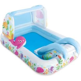 Play Center Pool Pink Whale & Friends 57447 Intex