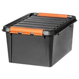 Smartstore Aufbewahrungsbox Pro 31 32 L Schwarz, Orange PP (Polypropylene) 39 x 50 x 26 cm