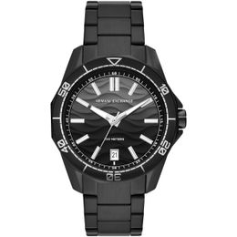 Quarzuhr Armani Exchange "AX1952" Armbanduhren schwarz Herren Quarzuhren
