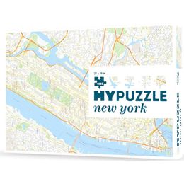 Helvetiq Puzzle My Puzzle - New York City, 1000 Puzzleteile, Made in Europe, bunt
