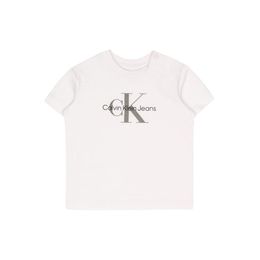 Calvin Klein Jeans T-Shirt Jungen Gr&ouml;&szlig;e 104 grau / schwarz / wei&szlig;