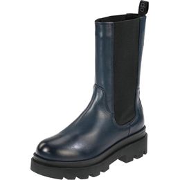Palado Chelsea Boots 'Elba' Damen Gr&ouml;&szlig;e 36 navy / schwarz Winterschuhe