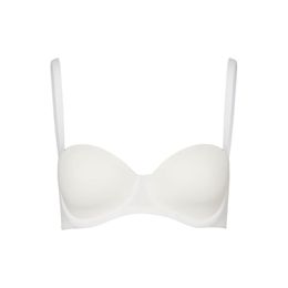 Hanro Schalen-BH ' Allure Bandeau ' Damen Gr&ouml;&szlig;e 70 offwhite
