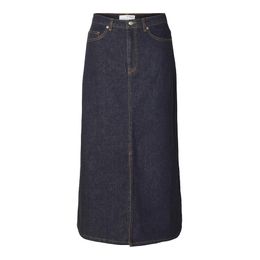 Selected Skirt female Blue size 46