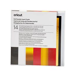 CRICUT für Folientransfers, Royal-Flush-Musterset - S40 Einlegekarten Mehrfarbig