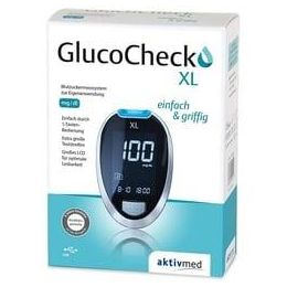 Glucocheck XL Blutzuckermessgerät Set mg/dl 1 St