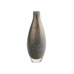 Giftcompany Dekovase Linen Schmal Grau H 18.1 cm