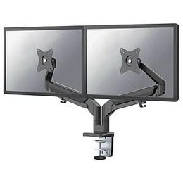 Neomounts Monitor-Halterung DS70-810BL2 schwarz für 2 Monitore, Tischklemme, Tischbohrung