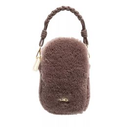 Abro Crossbody Bags - Handy-Umhängetasche Poppy/ Wood - in braun - Crossbody Bags für Damen