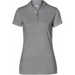 KÜBLER WORKWEAR Kübler Workwear - Kübler Shirts Polo Damen mittelgrau Gr. 3XL - Grau