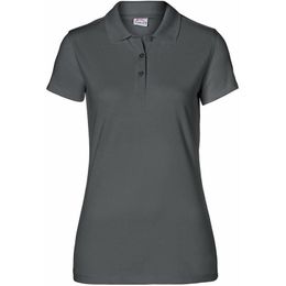 KÜBLER WORKWEAR Kübler Workwear - Kübler Shirts Polo Damen anthrazit Gr. 4XL - Grau