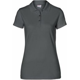KÜBLER WORKWEAR Kübler Workwear - Kübler Shirts Polo Damen anthrazit Gr. 3XL - Grau