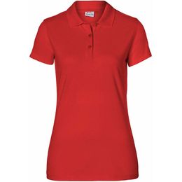 KÜBLER WORKWEAR Kübler Shirts Polo Damen mittelrot Gr. 3XL - Rot