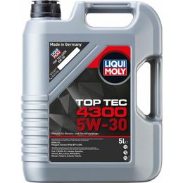 Liqui Moly - Motoröl Top Tec 4300 sae 5W-30 5 l Motoröle