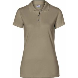 KÜBLER WORKWEAR Kübler Shirts Polo Damen sandbraun Gr. XXL - Braun