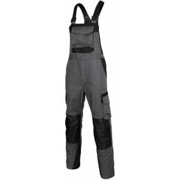 KÜBLER WORKWEAR Kübler Innovatiq Latzhose anthrazit/schwarz Gr. 118 - Grau